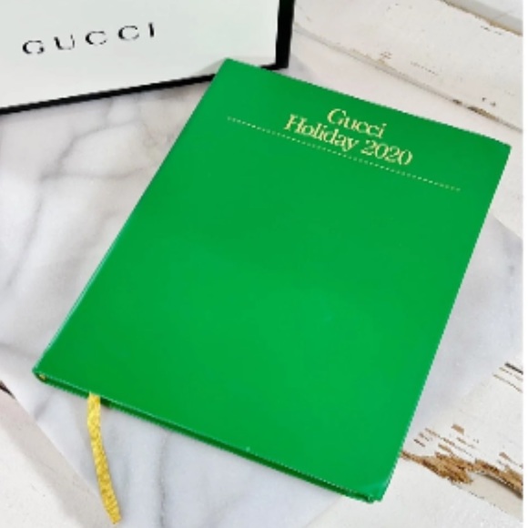 Gucci | Office | Gucci Authentic Holiday 220 Address Book Notebook ...